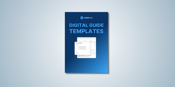 Digital Guide Template Packet | ScreenSteps